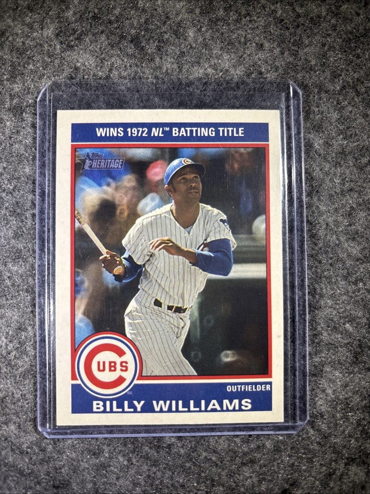 2025 Topps Heritage High Number Billy Williams Cubs #76R-8 1976 ...