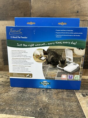 PetSafe Automatic 2 Meal Dog and Cat Feeder - Food Dispenser S-1688 | eBay