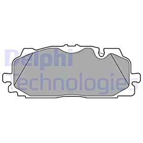 DELPHI Disc Brake Pad Set For AUDI A4 Avant A5 Sportback 8W B9 F53 ...
