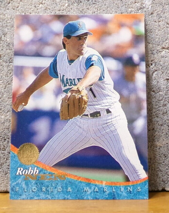 BASEBALL CARD FRESH OPENED PACK JOE ROBBIE STADIUM FLORIDA MARLINS ROBB ...
