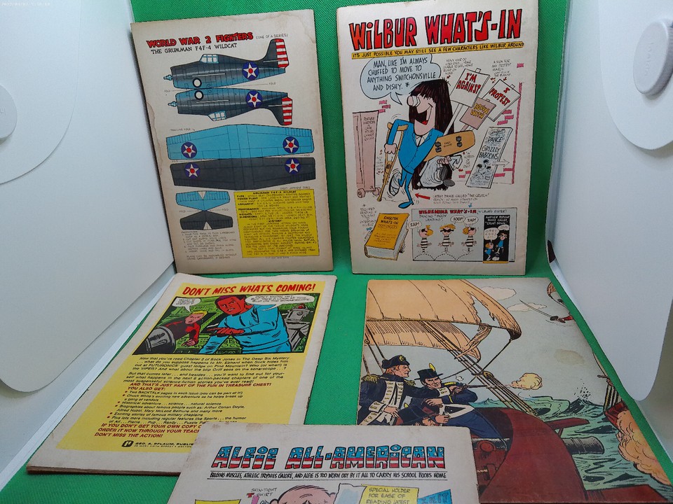 Treasure Chest comic book 1960s era lot 5 Verne Red Cliff Pirates ...
