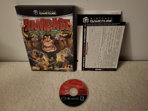 Rampage: Total Destruction (Nintendo GameCube, 2006) No Manual, Tested ...