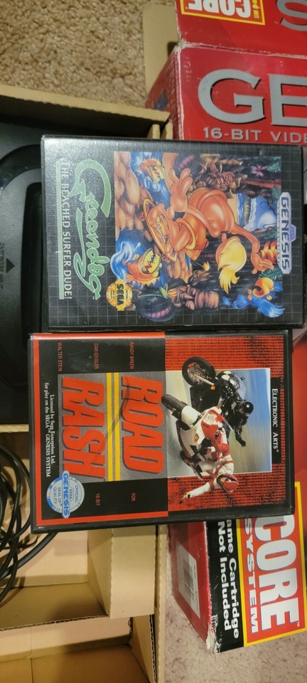 Sega Genesis Core System 2 Video Game Console - Black 651208105549| eBay