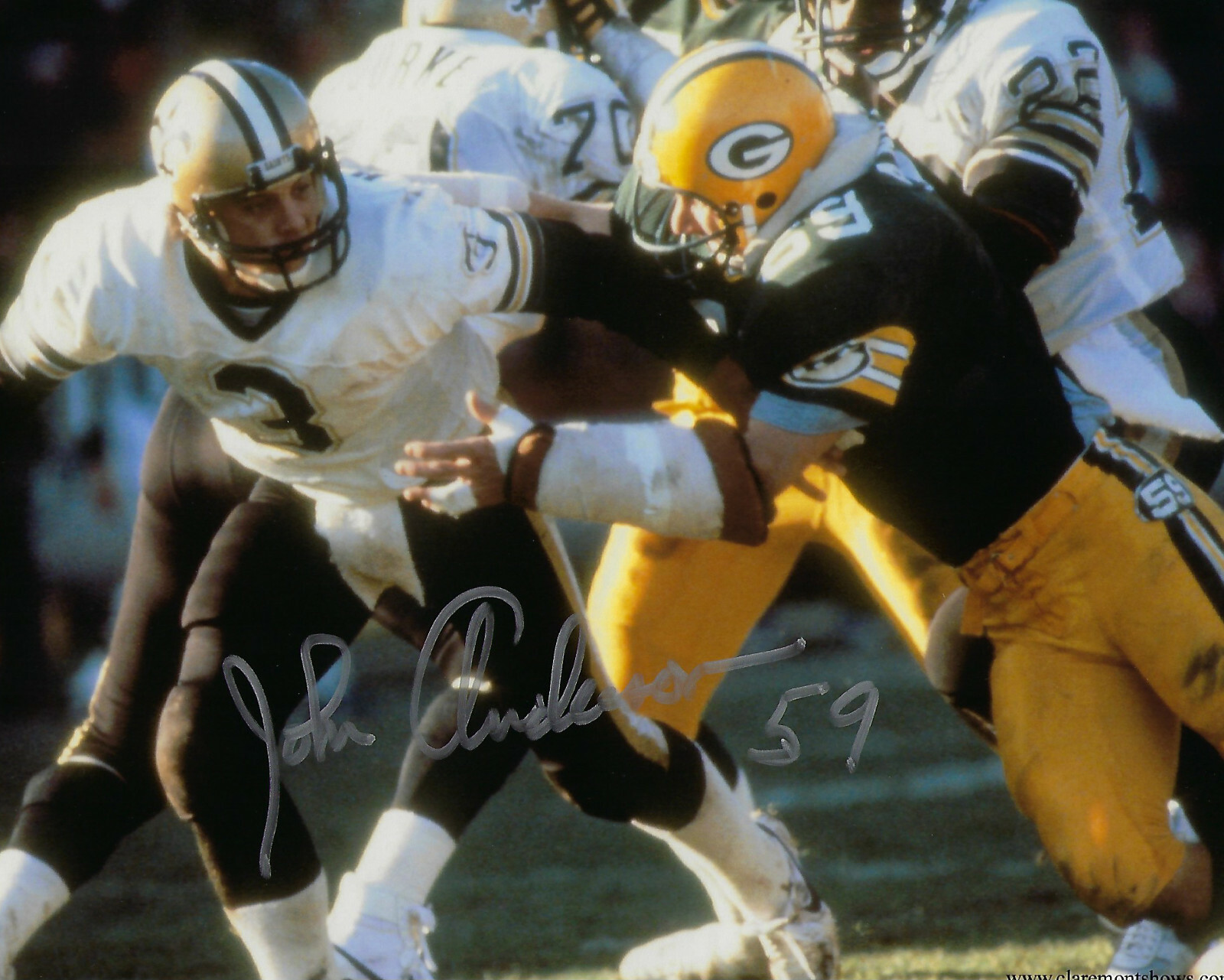 1980's PACKERS John Anderson signed photo 8x10 AUTO #59 Autographed ...