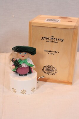 STEINBACH 4" TCHAIKOVSKYS CLARA MUSIC BOX PLAY NUTCRACKER SUITE MARCH ...