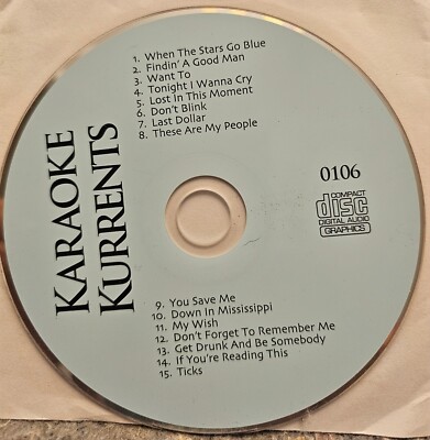 106 CURRENT HITS KARAOKE CDG | eBay