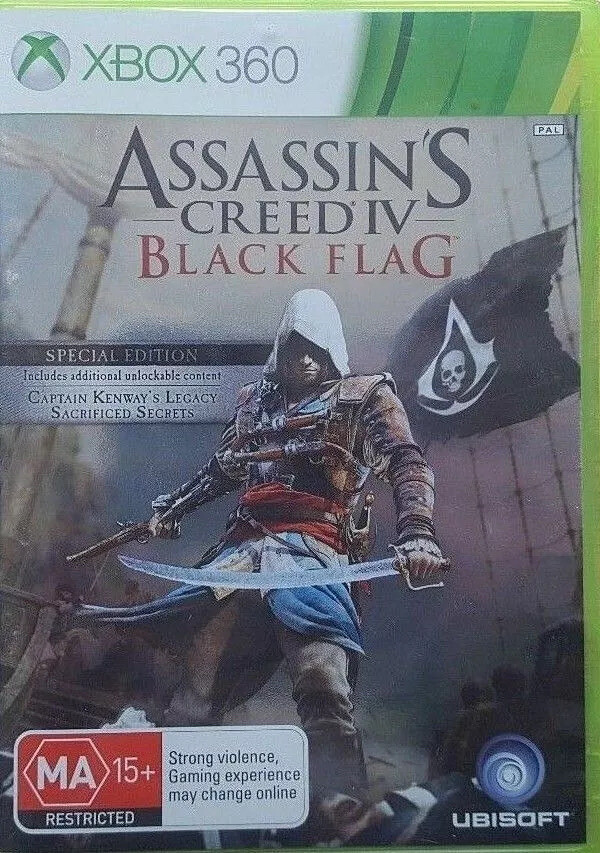 Assassins Creed 4 Cover Xbox 360