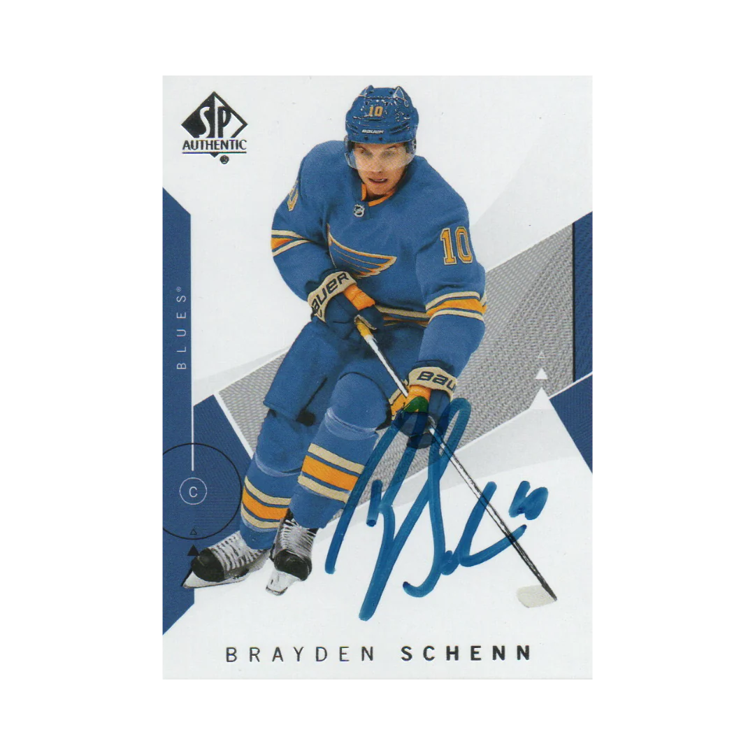 Brayden Schenn Autographed 2018-19 SP Authentic Hockey Card | eBay