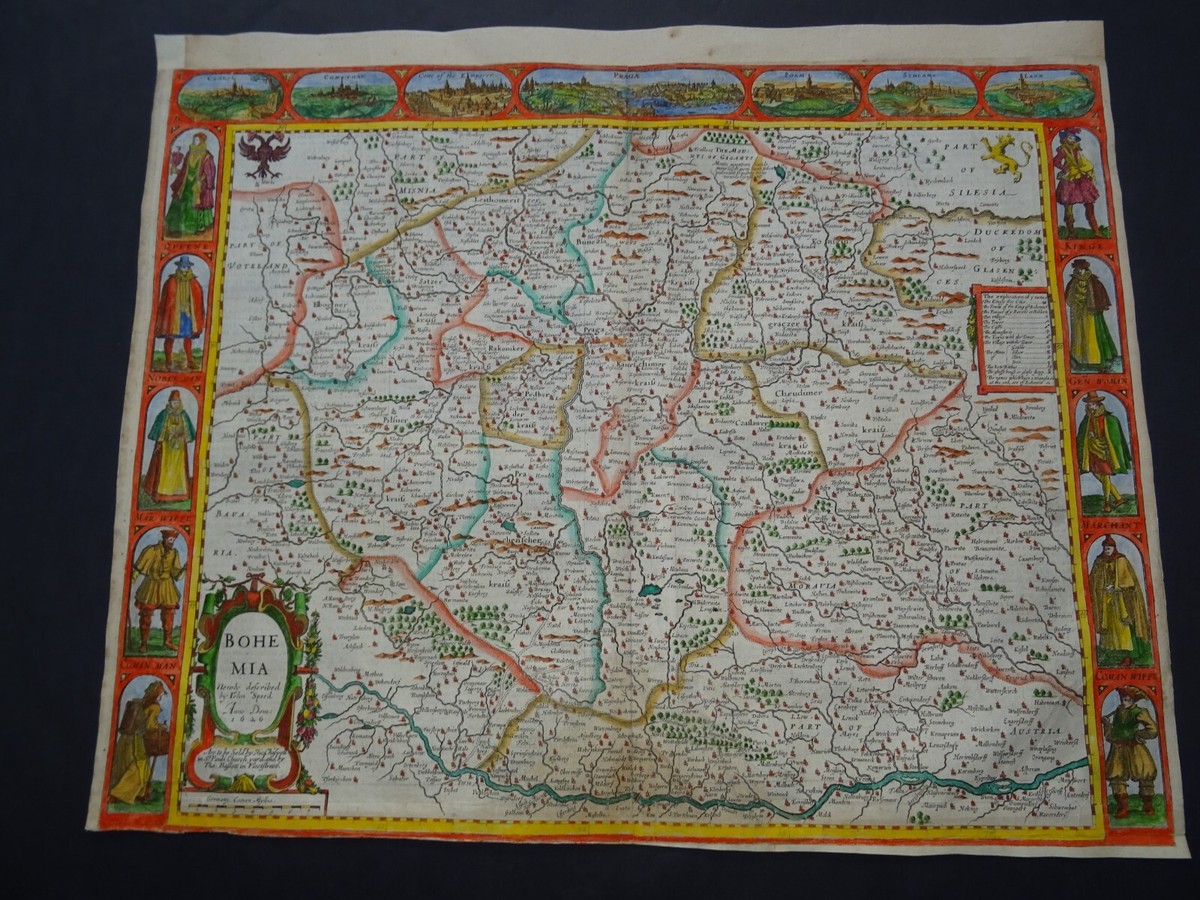 Bohemia Map Bohemia (1842–1853) Second Military Survey Of The