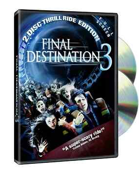 NEW Final Destination 3 DVD 2 Disc Set FULLSCREEN Special Edition MOVIE ...