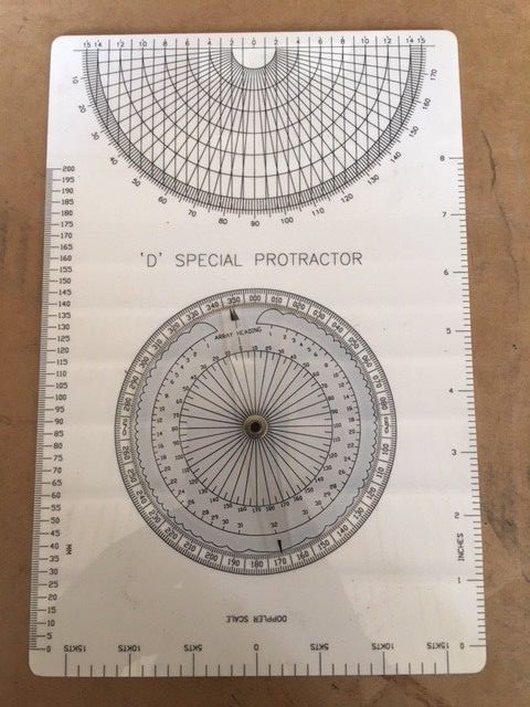 Submarine Ships Marine ' D ' Special Protractor 5845-99-301-1976 231000 ...