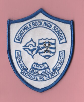 EIGHT MILE ROCK HIGH SCHOOL PATCH | eBay