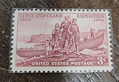 Scott #1063 Lewis And Clark, 150 Years Single MNH 3 Cent 1954 U.S ...