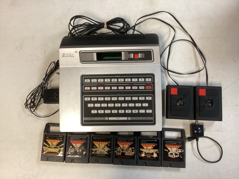 Magnavox Odyssey 2 Game Console W/ The Voice And Box All Cables 6 Games ...