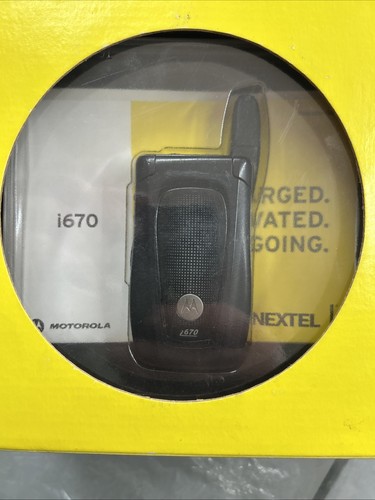Nextel Motorola i670 Flip Phone - Nextel Direct Talk 639381006709| eBay