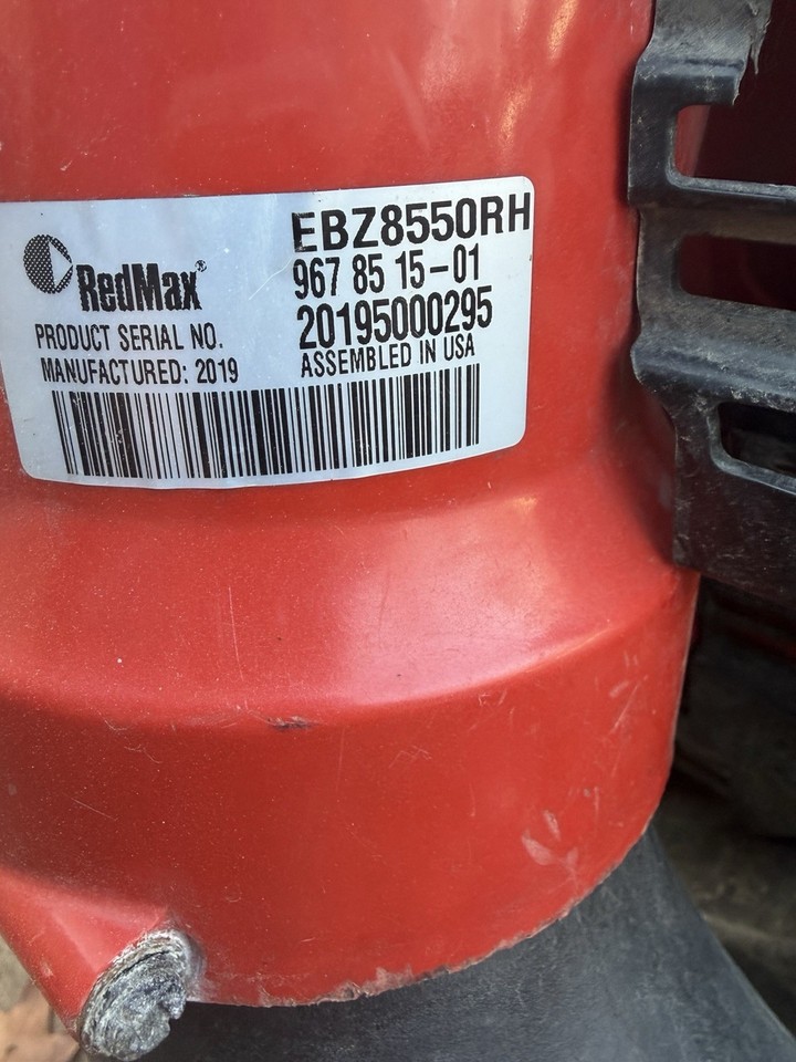 redmax ebz8500 backpack blower | eBay