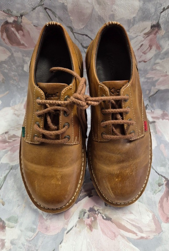 KICKERS MENS BROWN SHOES UK 8 CG F11 | eBay UK
