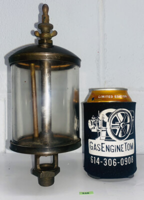 Powell VIKING No. 6 Brass Cylinder Oiler Hit Miss Gas Engine Antique ...
