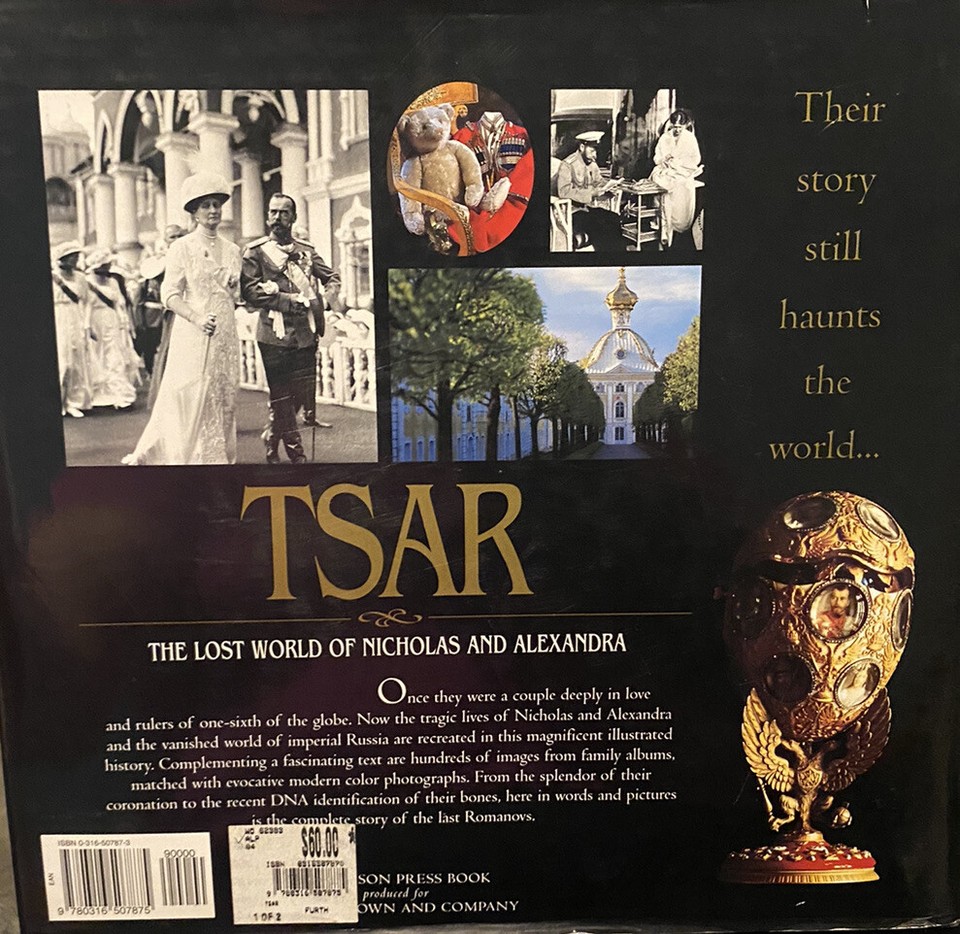 Tsar : The Lost World of Nicholas and Alexandra by Peter Kurth (1995 ...