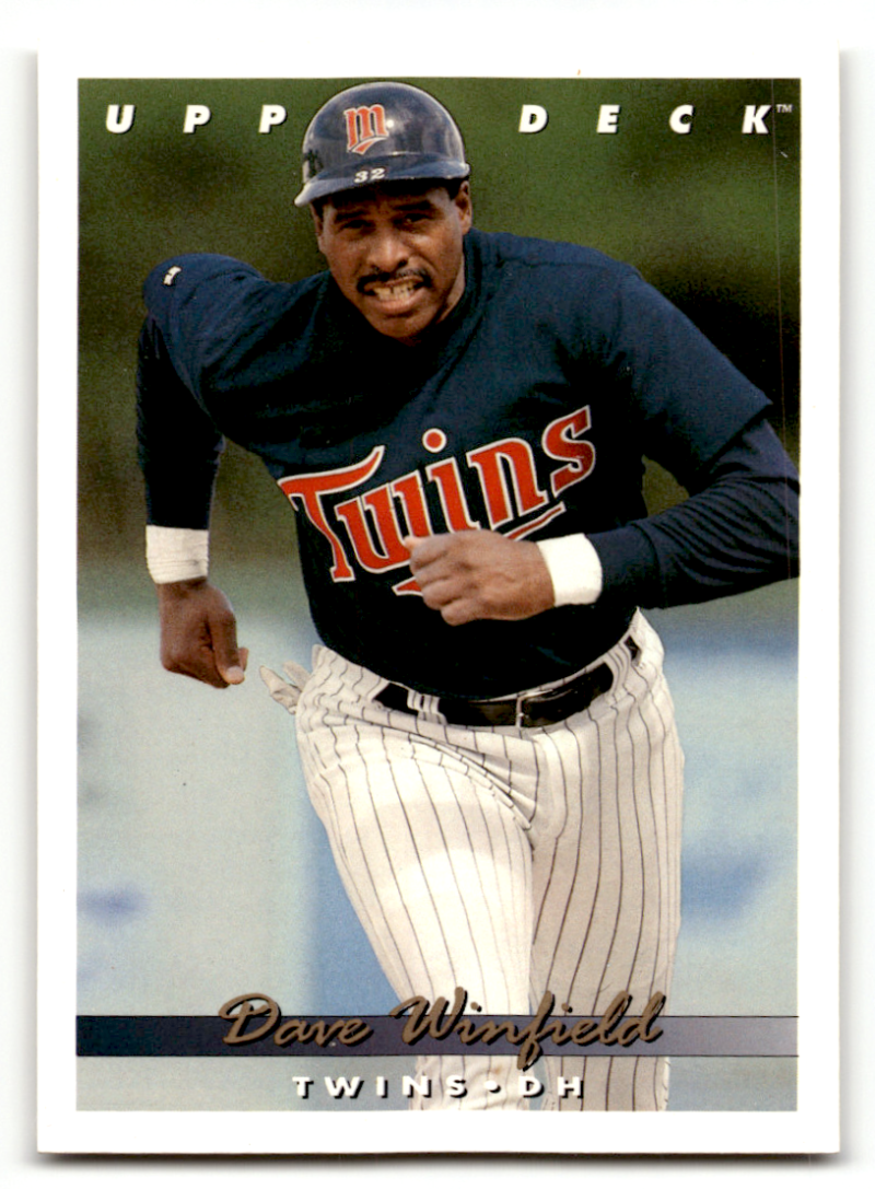 1993 Upper Deck #786 Dave Winfield EX/NM Twins ID:64223 | eBay