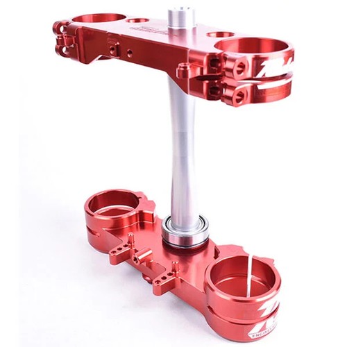 RIDE ENGINEERING - OFFSET SPLIT TRIPLE CLAMPS 22MM RED HONDA 21-22 250/450R | eBay