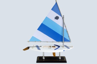 Wooden SUNFISH Model Sailboat Decoration 16"-12 | eBay
