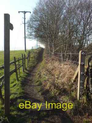 Photo 6x4 Footpath by Newlay railway bridge Horsforth This is by bridge ...