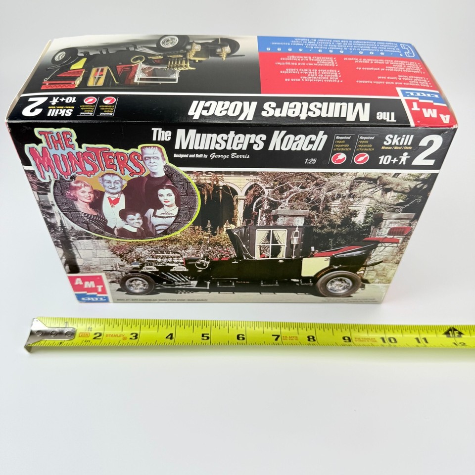 Vintage AMT ERTL The Munsters Koach By George Barris Model Kit 1:25 ...