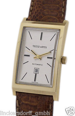 REPCO WATCH DOUBLÈ HERREN-AUTOMATIK-ARMBANDUHR -SCHWEIZ - ca. 60/70er ...