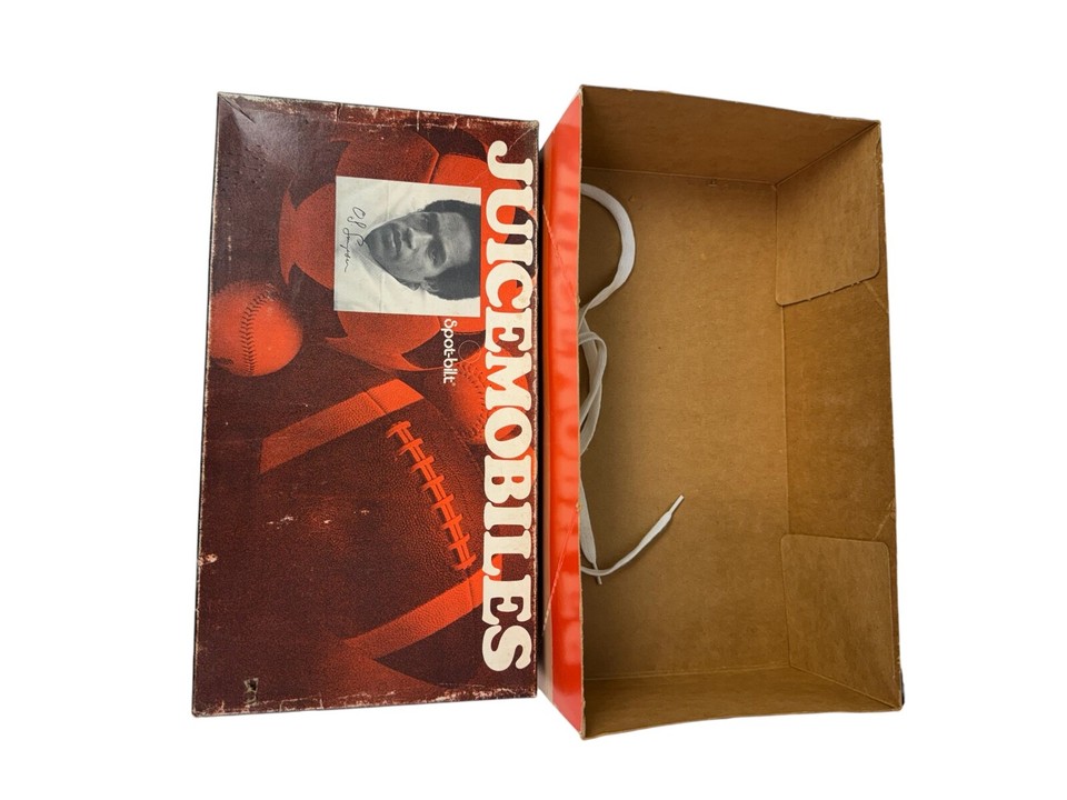 OJ SIMPSON VINTAGE 1970'S SPOT-BILT JUICEMOBILES TURF SHOES SPIKES ADULT 7 + BOX | eBay
