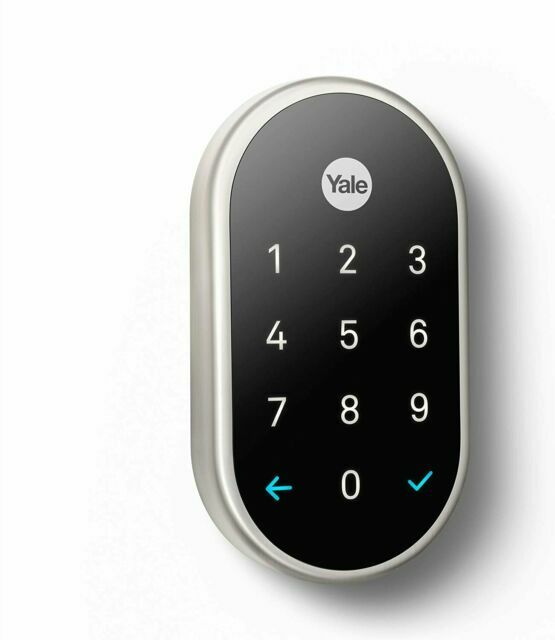 NEST X YALE Smart Lock Satin Nickel with Connect (RB-YRD540-WV-619 ...