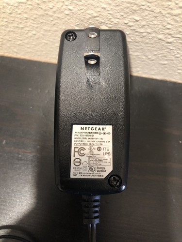Netgear 332-10751-01 AC Adapter Power Supply Arlo Base Station VMB4000 ...