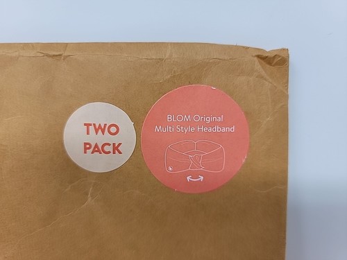 New! 2-Pack BLOM Original Multi Style Black Headband for Women - wear 14 ways! | eBay