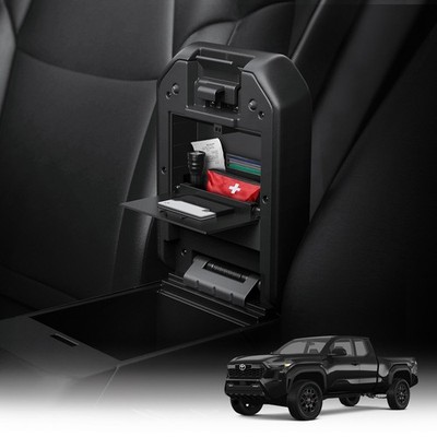 For Toyota Tacoma / 4Runner | Spigen Center Console Hidden Storage Box ...