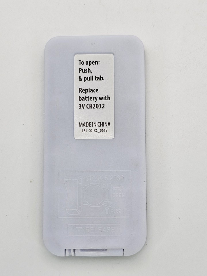 Sterno Home LBL-CO-RC-0618 Flameless Candle Remote Control Replacement ...