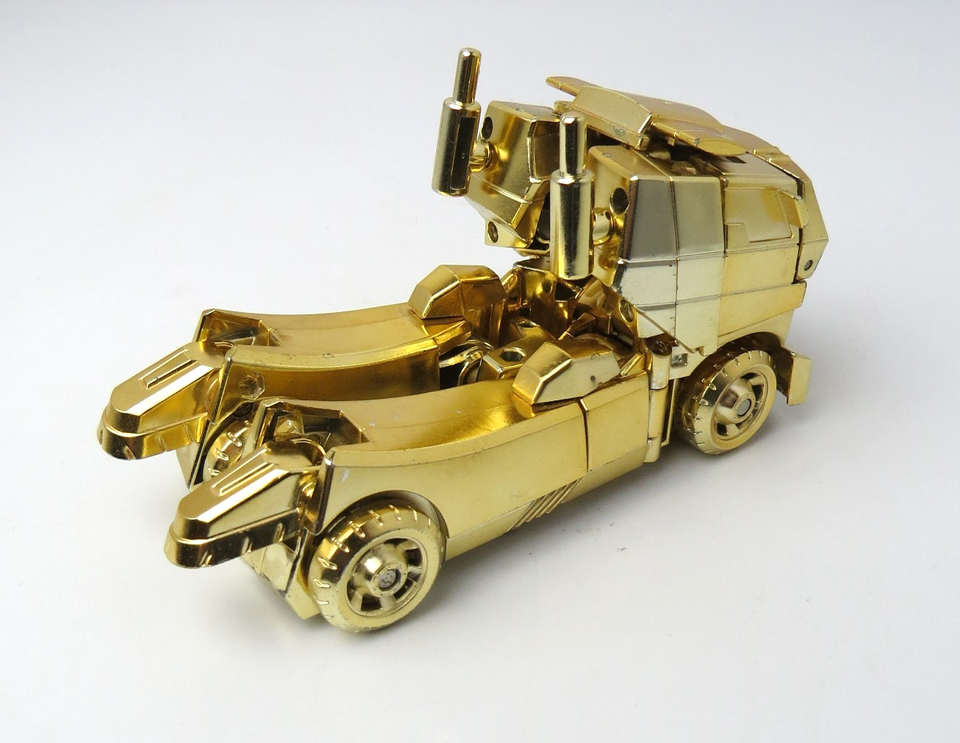 Transformers Gold Optimus Prime Animated Series Lucky Draw Deluxe Class ...