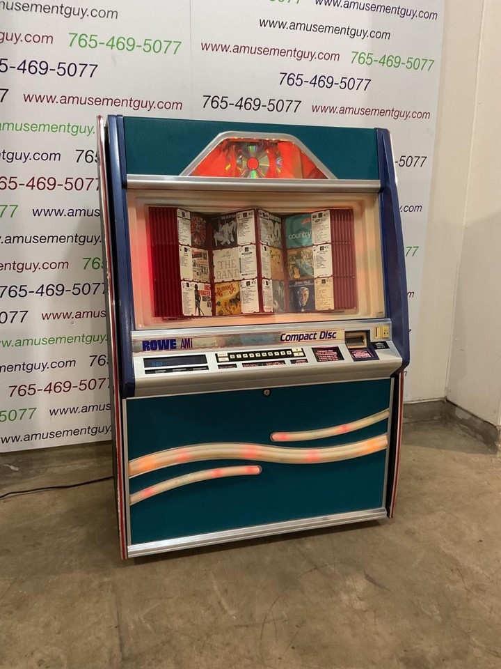 Rowe AMI CD100-B Jukebox- Includes few demo CDs and Bluetooth Audio! | eBay