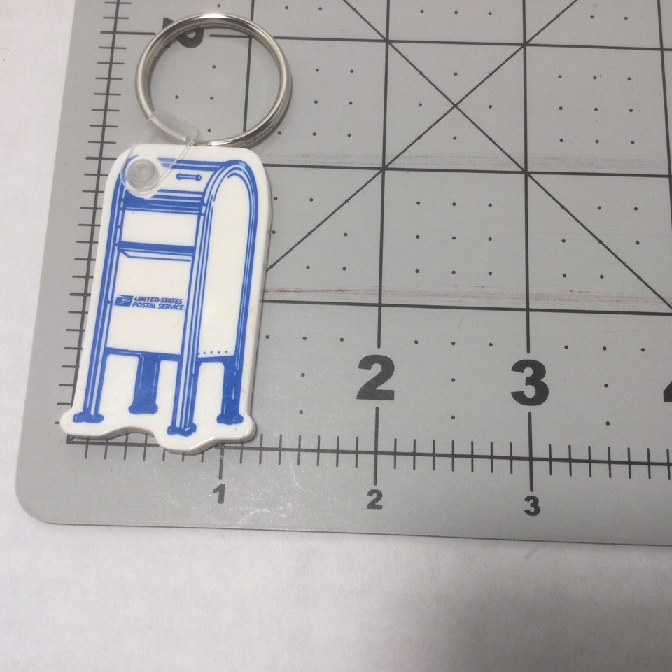 USPS Post Office Key Chain Post Office Mailbox Drop Off Box Brand New ...