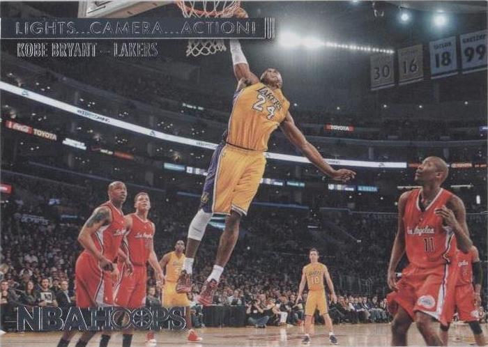 2014-15 NBA Hoops - Lights...Camera...Action! Kobe Bryant #35 for sale ...