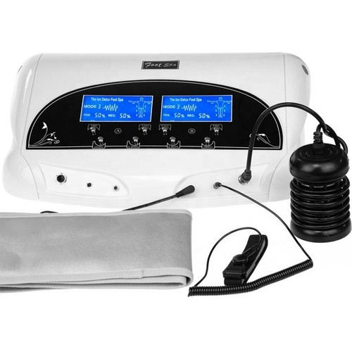 Dual Ionic Foot Bath Detox Machine Foot Bath Spa Cleanse Detoxification ...
