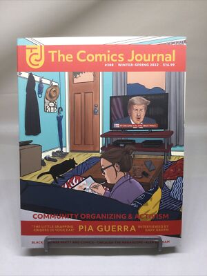 Comics Journal #308, The: Winter-spring 2022 Paperback / softback Pia ...