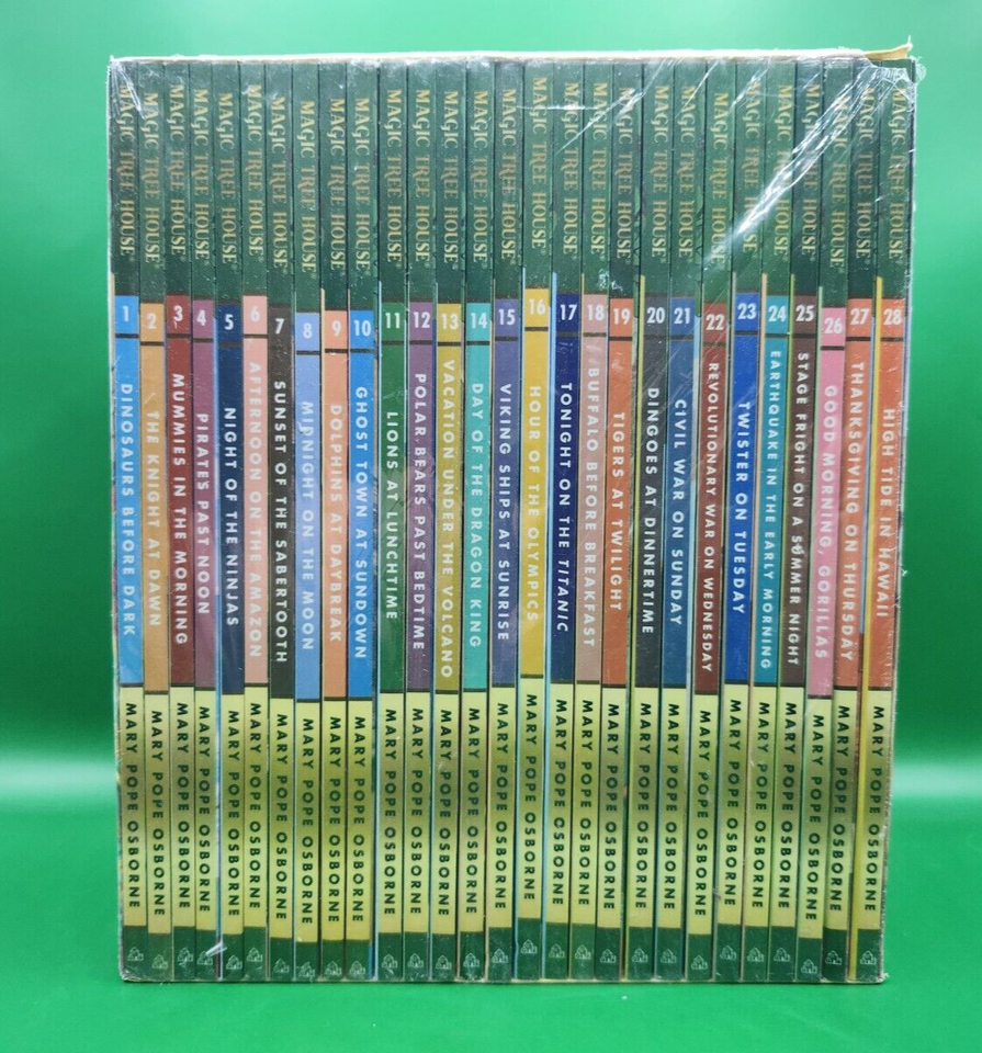 Random House - Magic Tree House Paperback Book Box Set - 1-28 - Mary ...