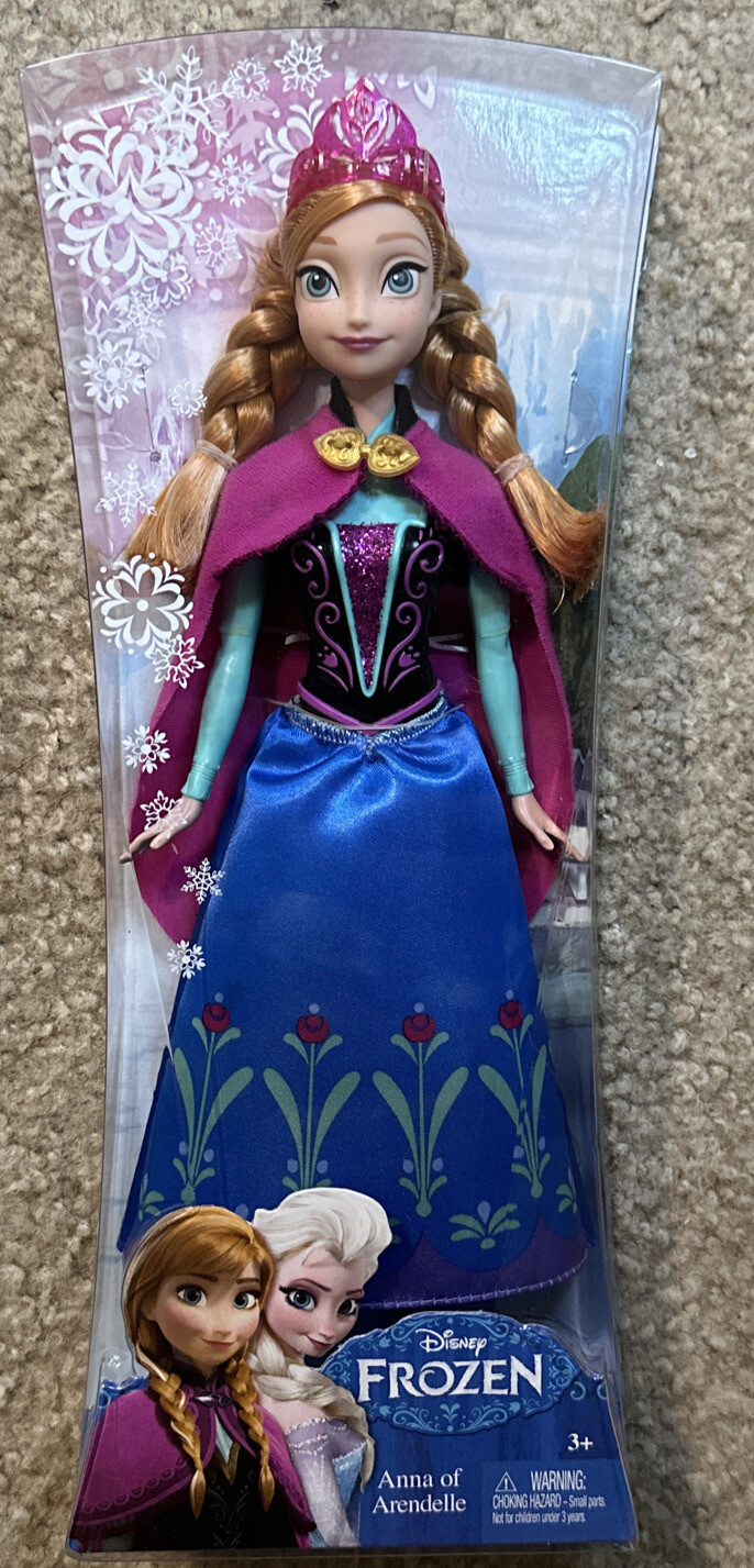 2013 Disney Frozen Anna of Arendelle Doll Mattel Y9958 NEW In Box | eBay