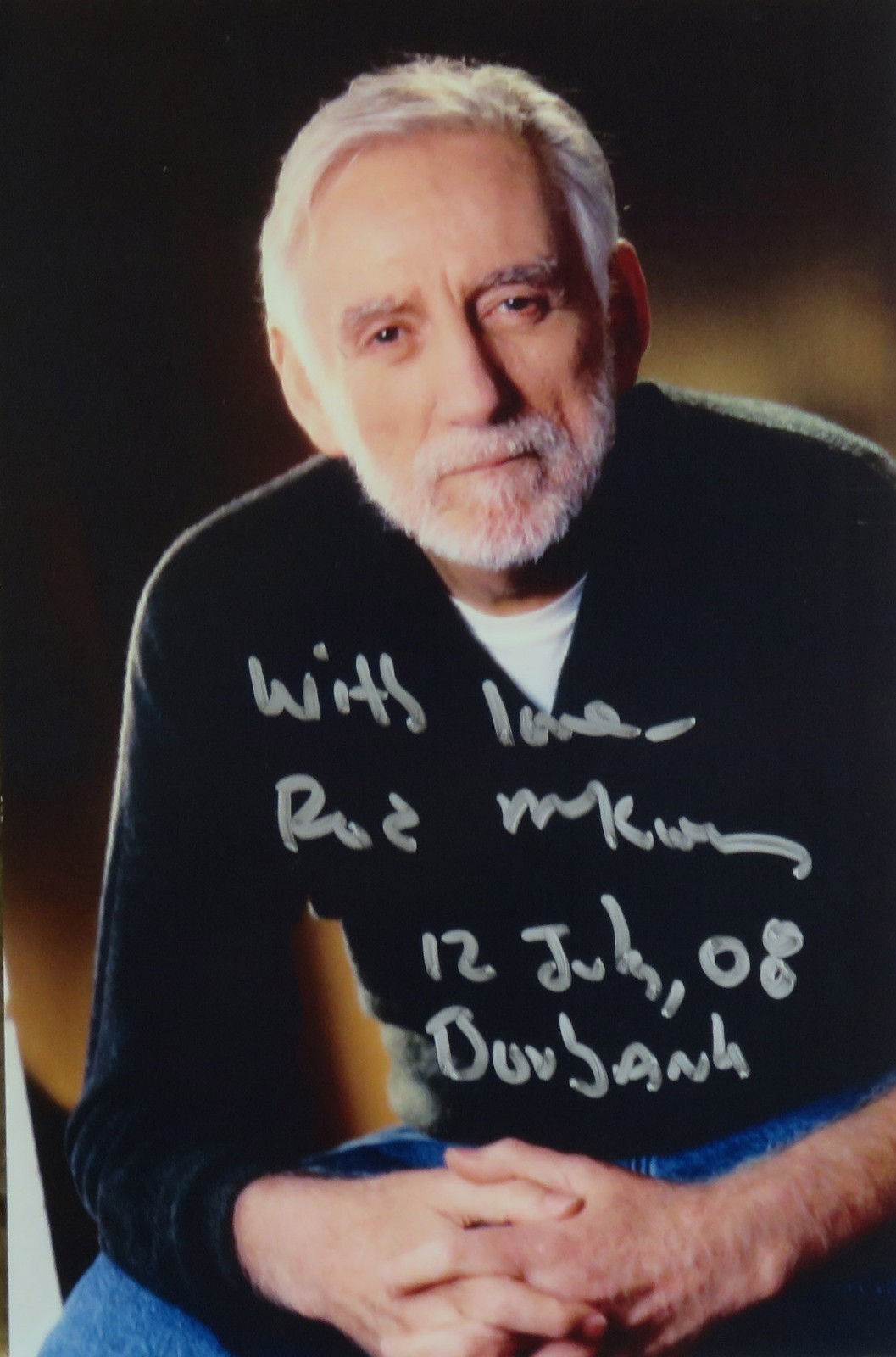 Autographed Rod McKuen Book If You Go Away + 7 CDs + Autographed Photo ...