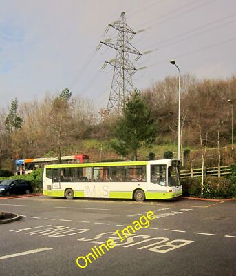 Photo 6x4 M&S bus, The Willows Torquay A free bus service to the store ...