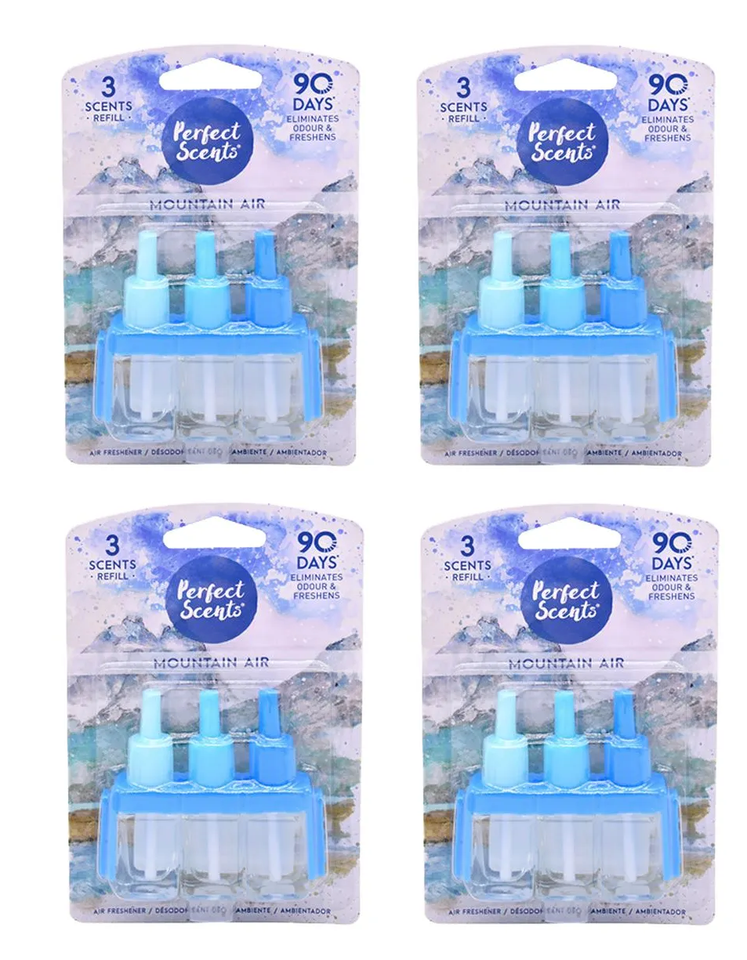 Febreze Plug In + 4 x Perfect Scents Refills (Or Refills On Their Own ...