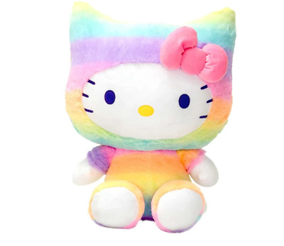 Giant Hello Kitty Plush 17.5 inch tall. NWT Sanrio Plush Toy | eBay