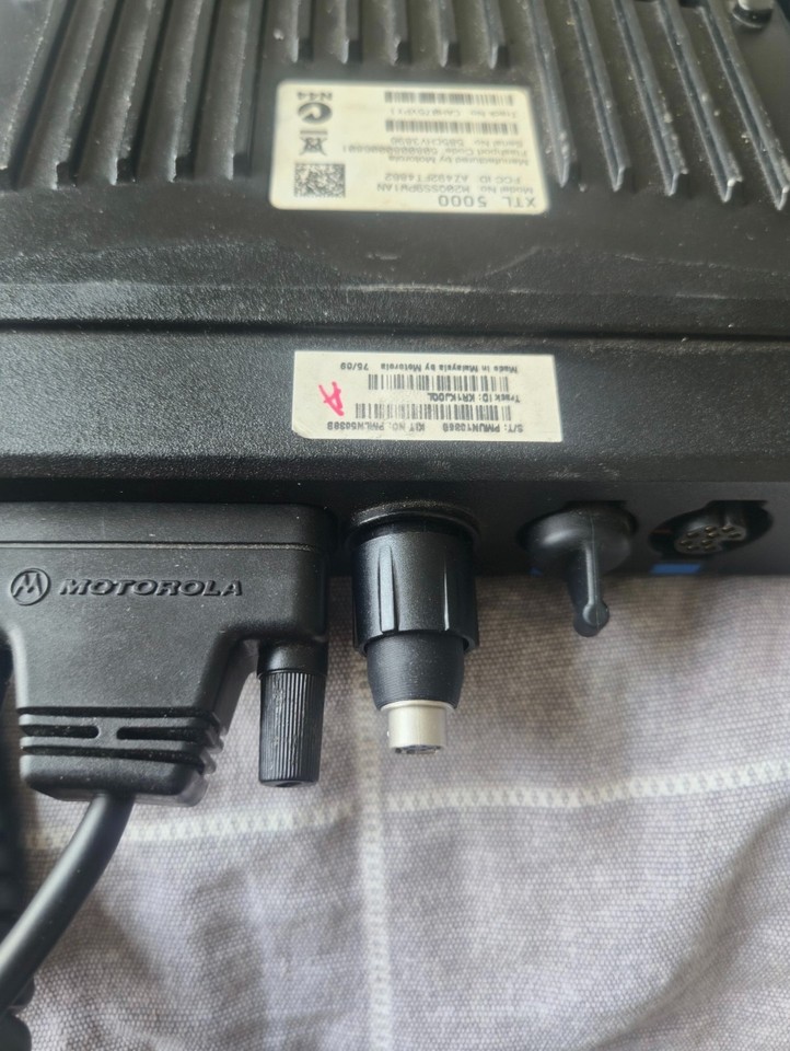 XTL5000 Encryption Head Hirose for Motorola XTL TIB Control Head only ...