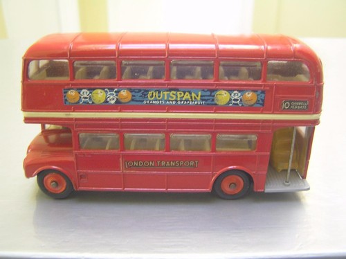 Corgi Toys 468 London Transport Routemaster double decker bus nicely ...