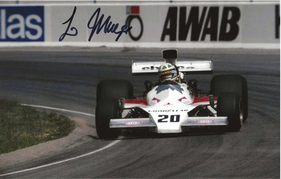 Damien Magee SIGNED F1 Williams FW03 Swedish Grand Prix Anderstorp 1975 ...